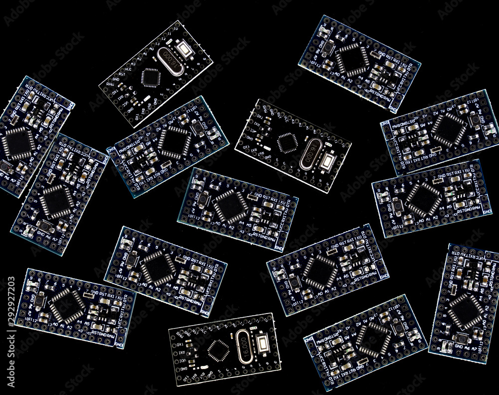 Arduino Modules Open Source Microcontroller Stock Photo Adobe Stock