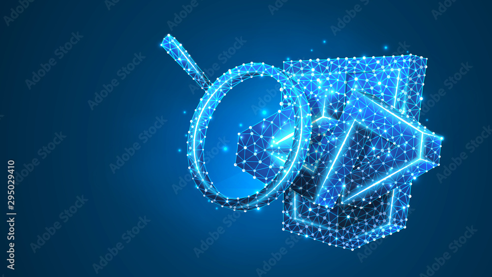 Magnifying Glass Analys Of HTML Code Bracket Model Coding Analysis