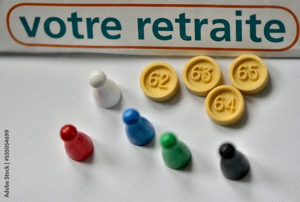 Ages de départ à la retraite à ou ans Stock Photo Adobe Stock