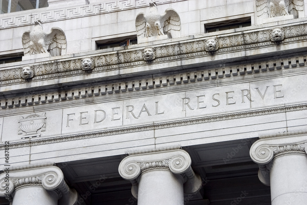 federal reserve facade 2 Stock Photo | Adobe Stock