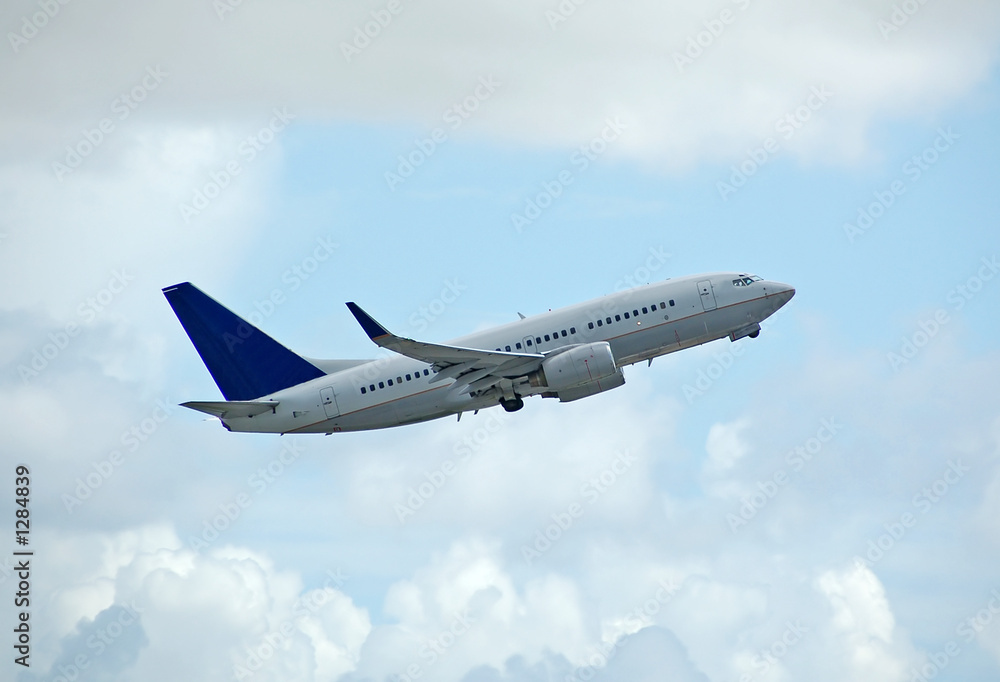 boeing 737 passenger jet Stock Photo | Adobe Stock