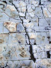 Blue Tint Cracked Rock Texture Free Stock Photo - Public Domain Pictures