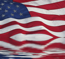 American Flag Reflection Free Stock Photo - Public Domain Pictures