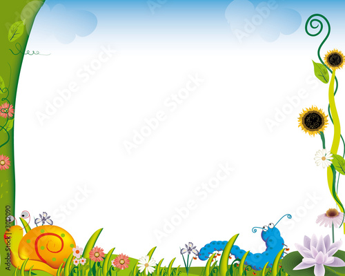 Border Design Kids borders Stock Photo | Adobe Stock