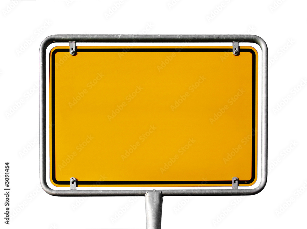 ortsschild vorlage Stock Photo | Adobe Stock