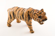 Wooden Carving Of Tiger Free Stock Photo - Public Domain Pictures