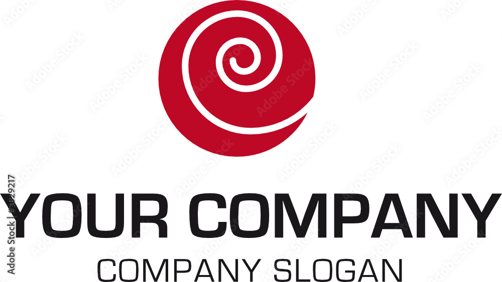 logo mit spirale Stock Vector | Adobe Stock