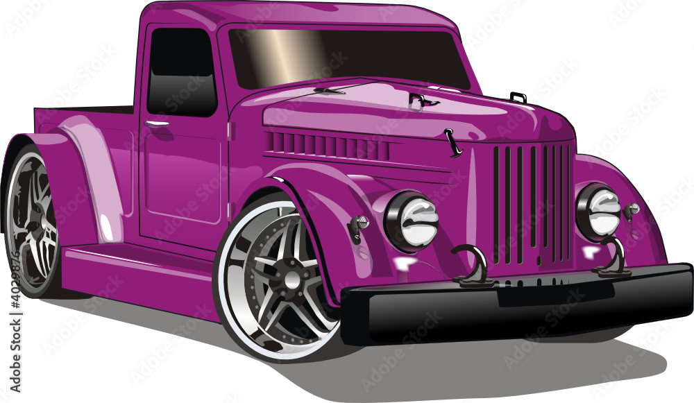 Vector Gaz Hot Rod Stock Vector | Adobe Stock