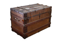 Old Antique Shipping Trunk Free Stock Photo - Public Domain Pictures