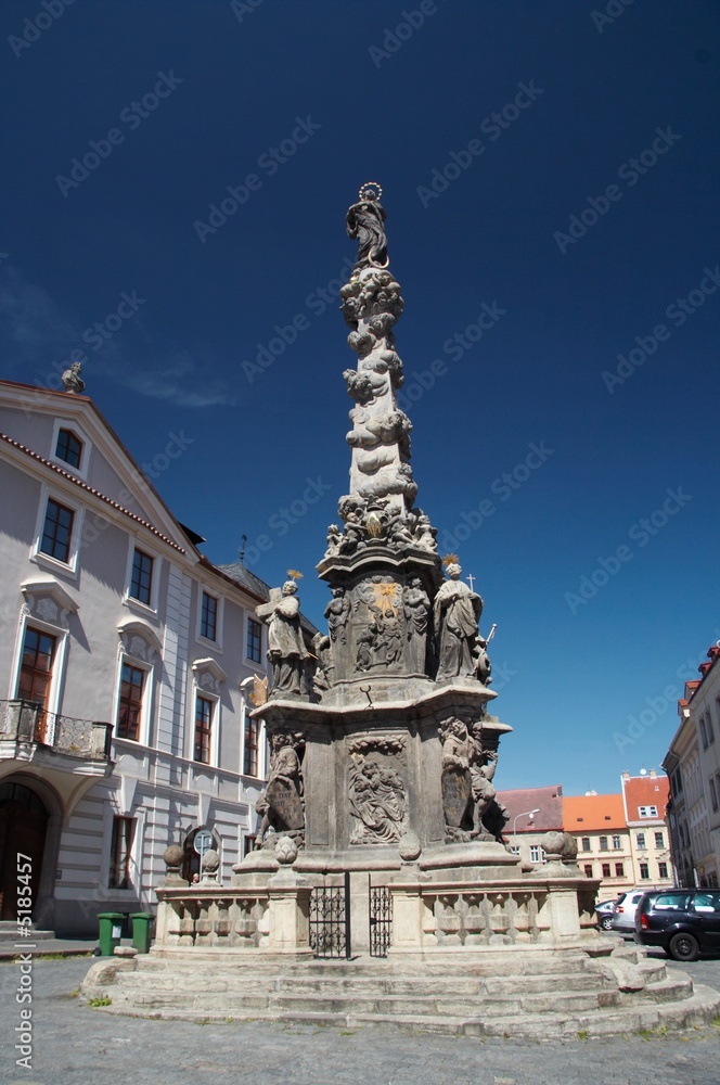 Marian and Holy Trinity column Stock Photo | Adobe Stock