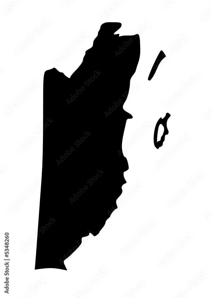 vector map of belize Stock Vector | Adobe Stock