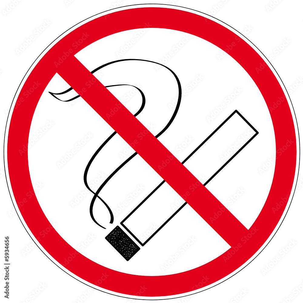 Stock-Vektorgrafik „Rauchen verboten“ | Adobe Stock