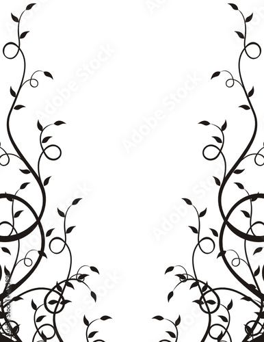 ramas con hojas Stock Vector | Adobe Stock