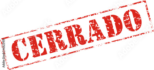 cerrado Stock Vector | Adobe Stock