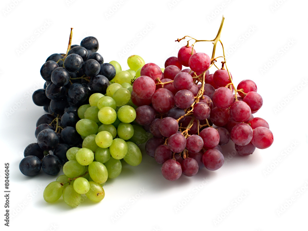 colourful grapes Stock Photo | Adobe Stock