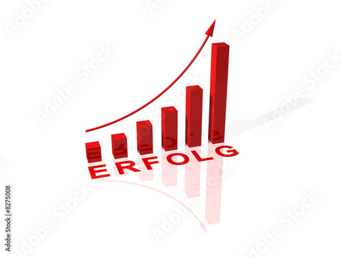 Diagramm Erfolg – Stock-Illustration | Adobe Stock