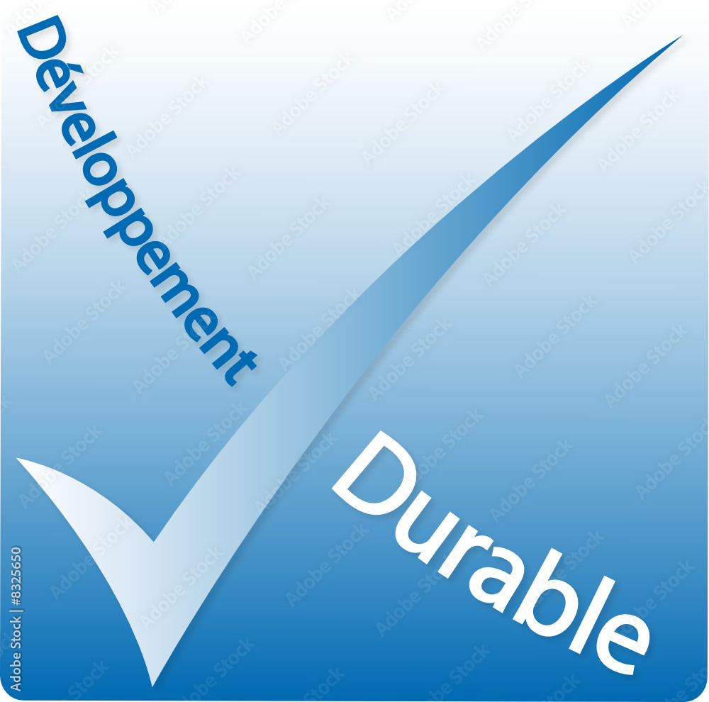 Logo "Développement Durable" Stock Vector | Adobe Stock