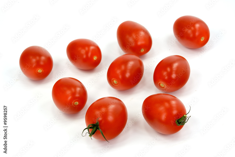 strauch, - rispentomaten Stock Photo | Adobe Stock
