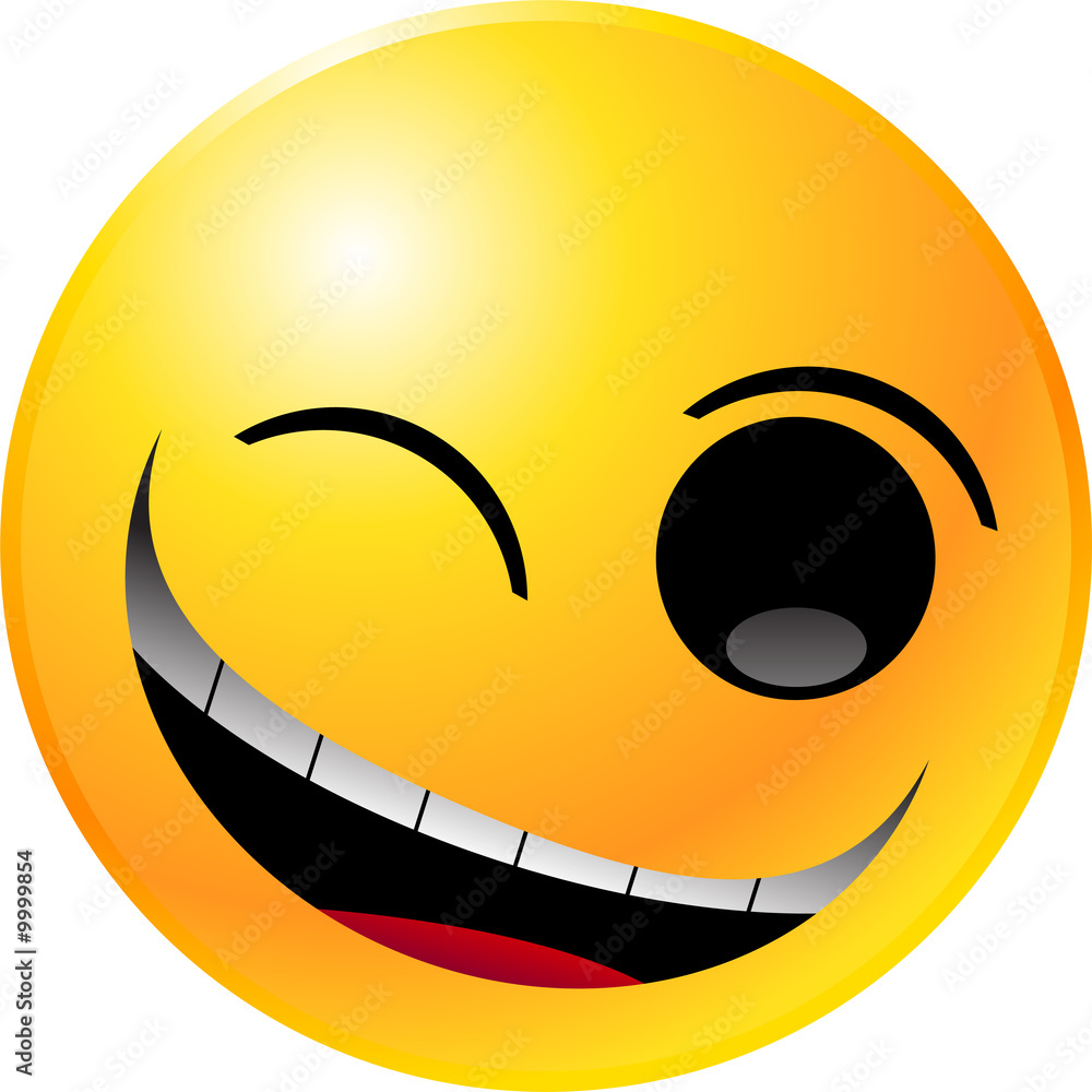vector clipart illustrations of emoticon Smiley face 素材庫插圖 | Adobe Stock