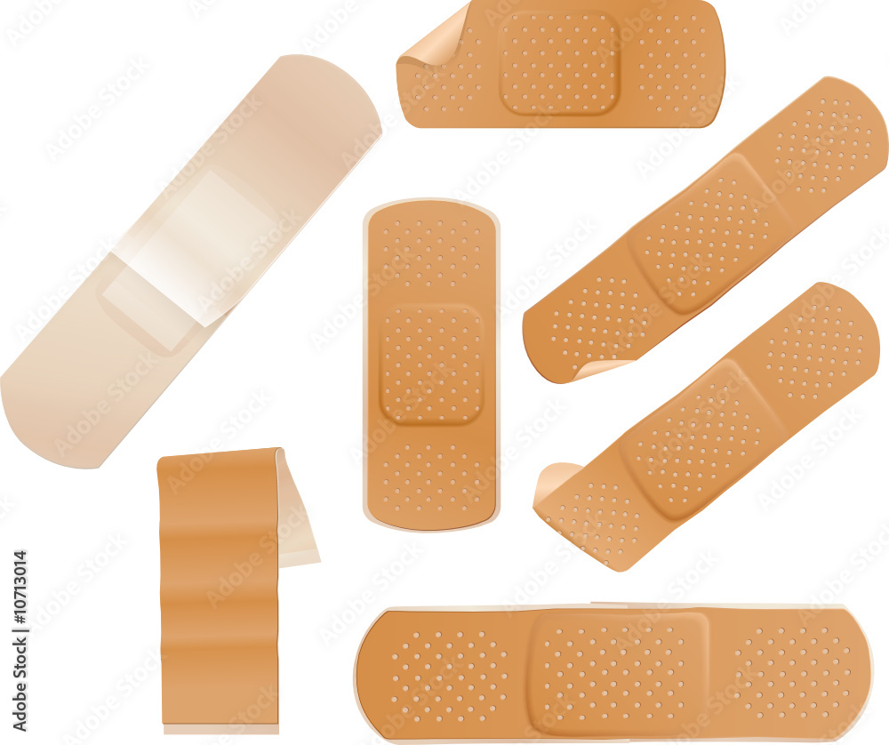 First aid plaster Stock Vector | Adobe Stock