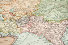 Vintage Map Of Oman Free Stock Photo - Public Domain Pictures