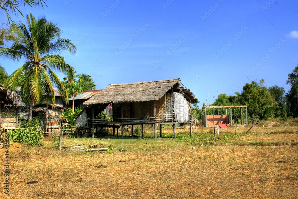 4000 Islands - Island "Don Det" (Si Phan Don) - Laos Stock Photo | Adobe Stock