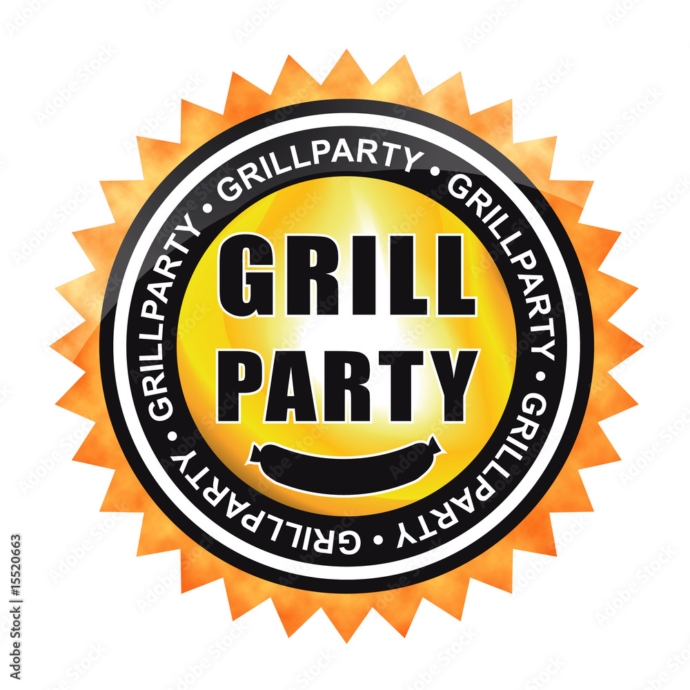 Stock-Illustration „Grillparty“ | Adobe Stock