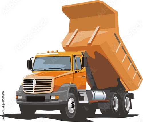 dump truck - Buy this stock vector and explore similar vectors at Adobe ...