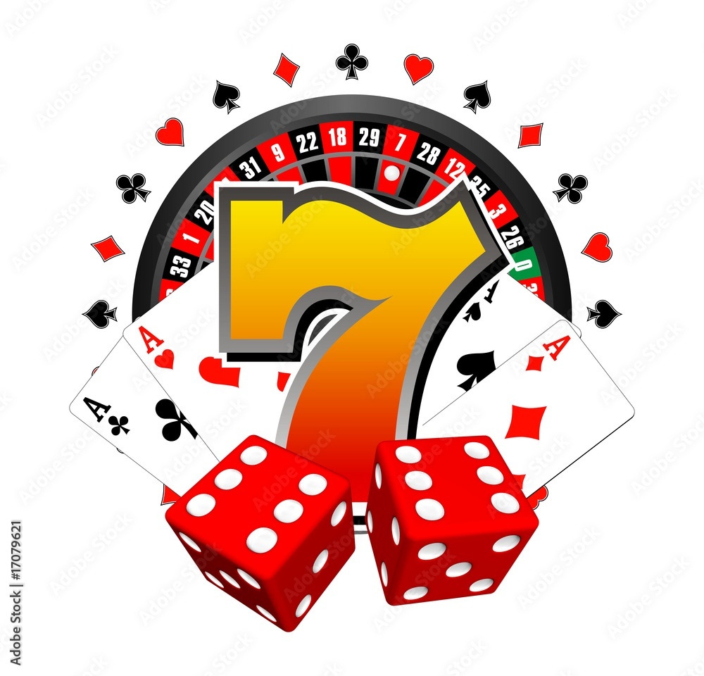 Casino 7 Illu Stock Illustration | Adobe Stock