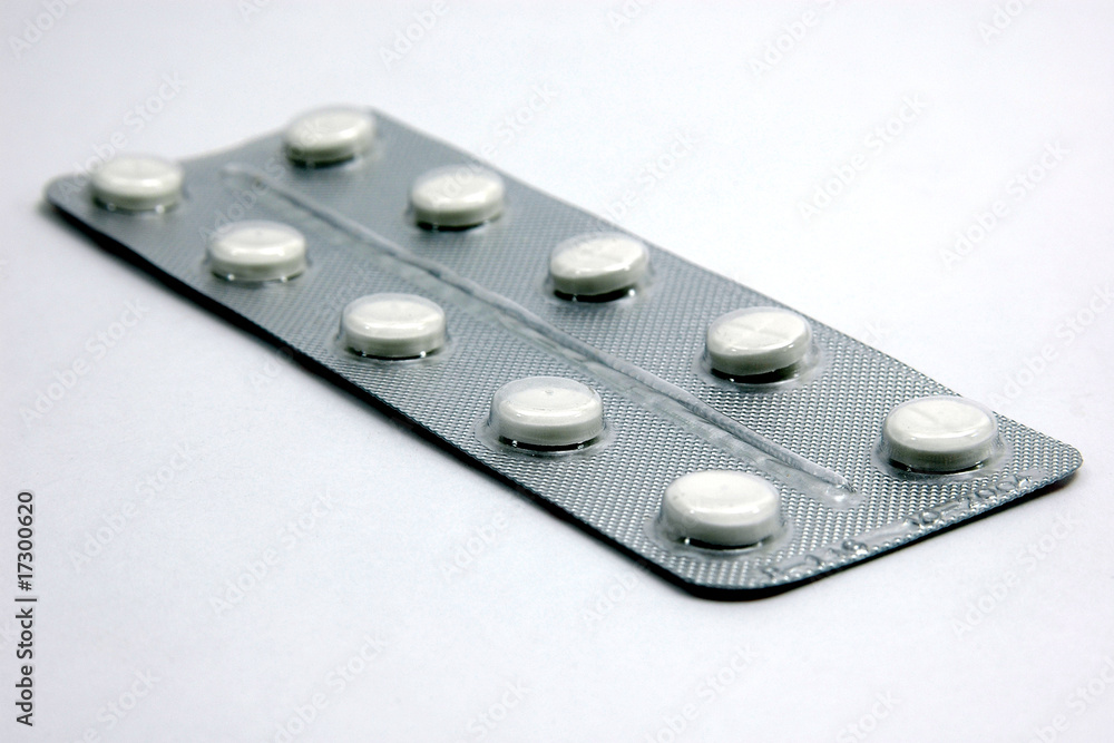 Foto de Stock Blister de pastillas | Adobe Stock