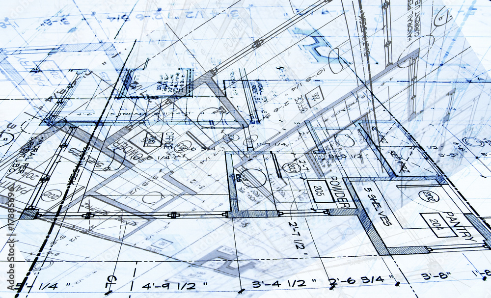 blueprints Stock Photo | Adobe Stock