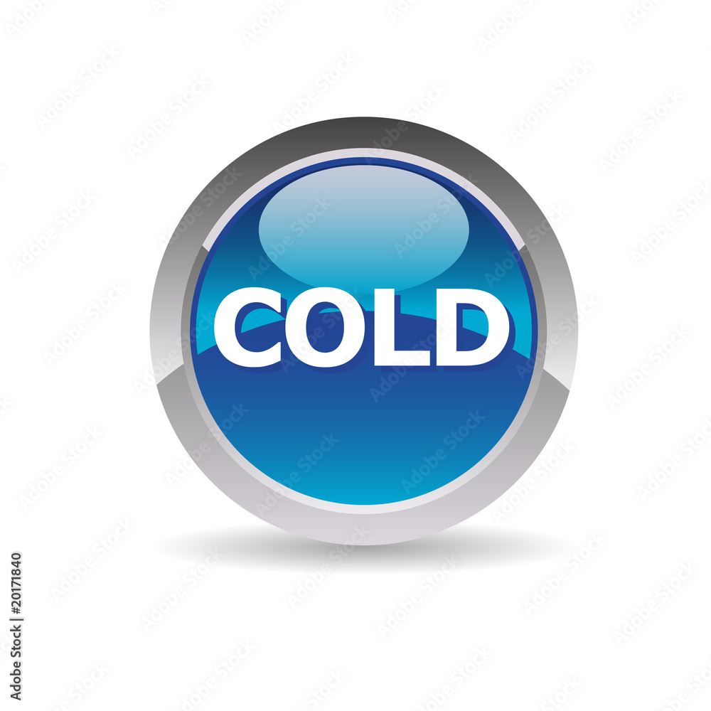 Picto froid - Icon cold Stock Vector | Adobe Stock