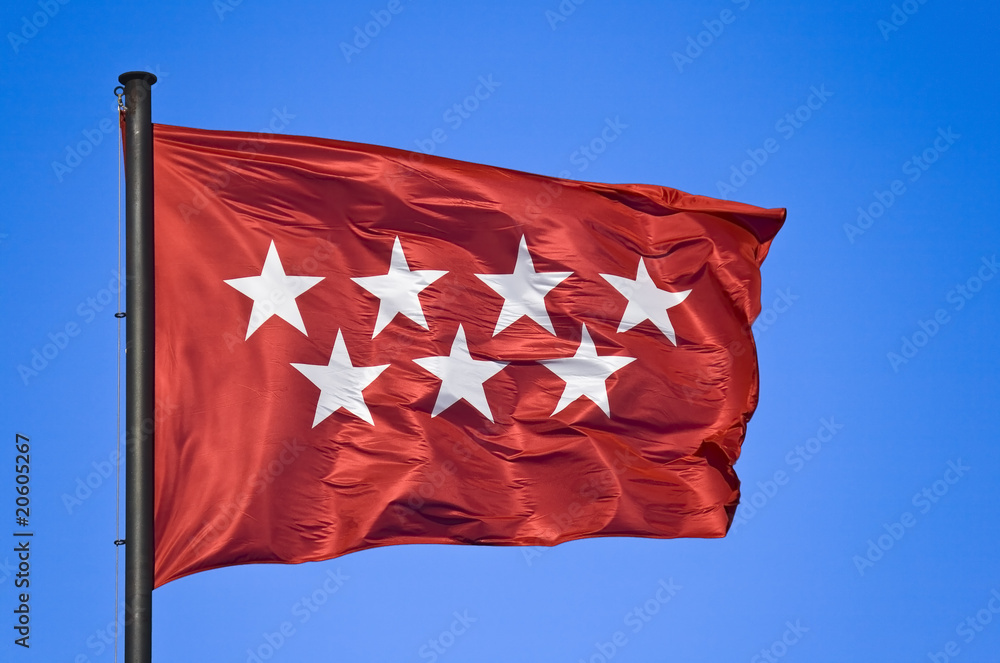 Bandera Madrid Stock Photo | Adobe Stock