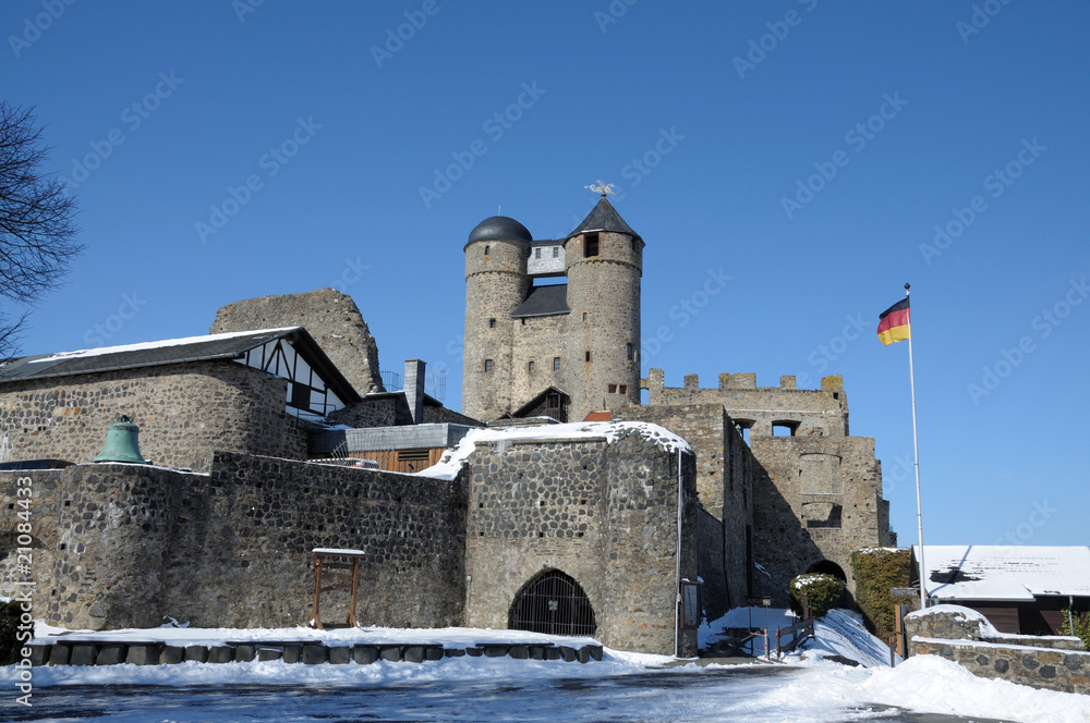 Burg Greifenstein in Hessen, Deutschland Stock Photo | Adobe Stock