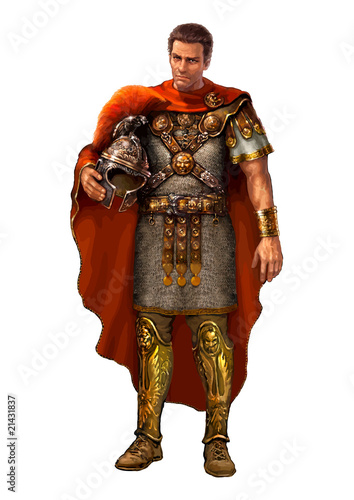 römischer centurio Stock-Illustration | Adobe Stock