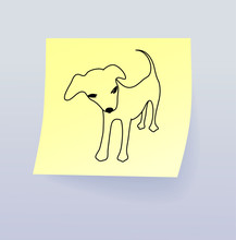 Dog Notepaper Free Stock Photo - Public Domain Pictures