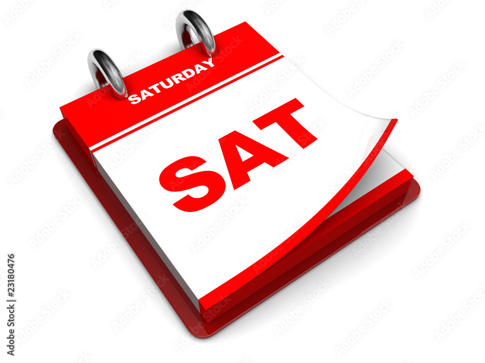 Стоковая иллюстрация «saturday» | Adobe Stock