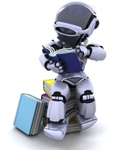 Robot Reading Information Free Stock Photo - Public Domain Pictures