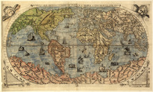 Ancient World Map From 1689 Free Stock Photo - Public Domain Pictures