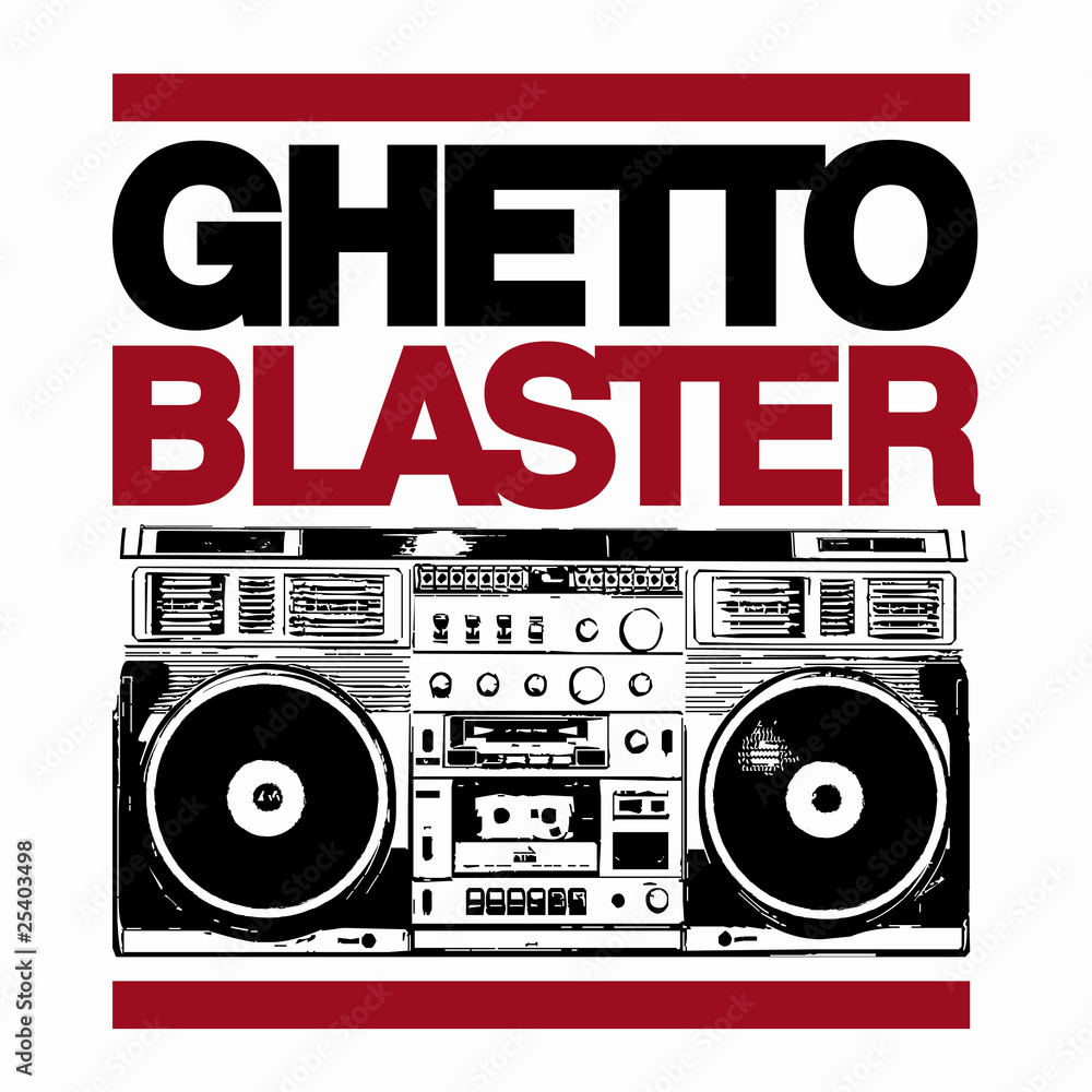Vector de Stock Ghetto Blaster | Adobe Stock