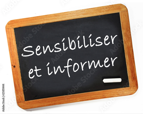 sensibiliser et informer Photo Stock | Adobe Stock
