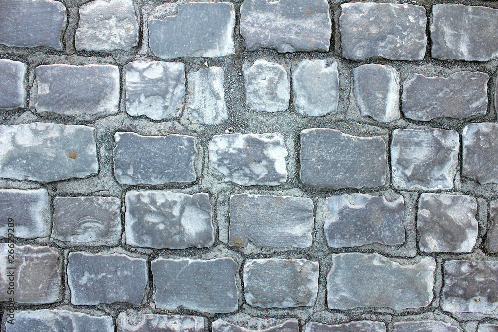 Pflastersteine Textur Stock Photo | Adobe Stock
