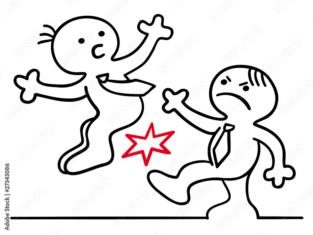 figur entlassung Stock Vector | Adobe Stock