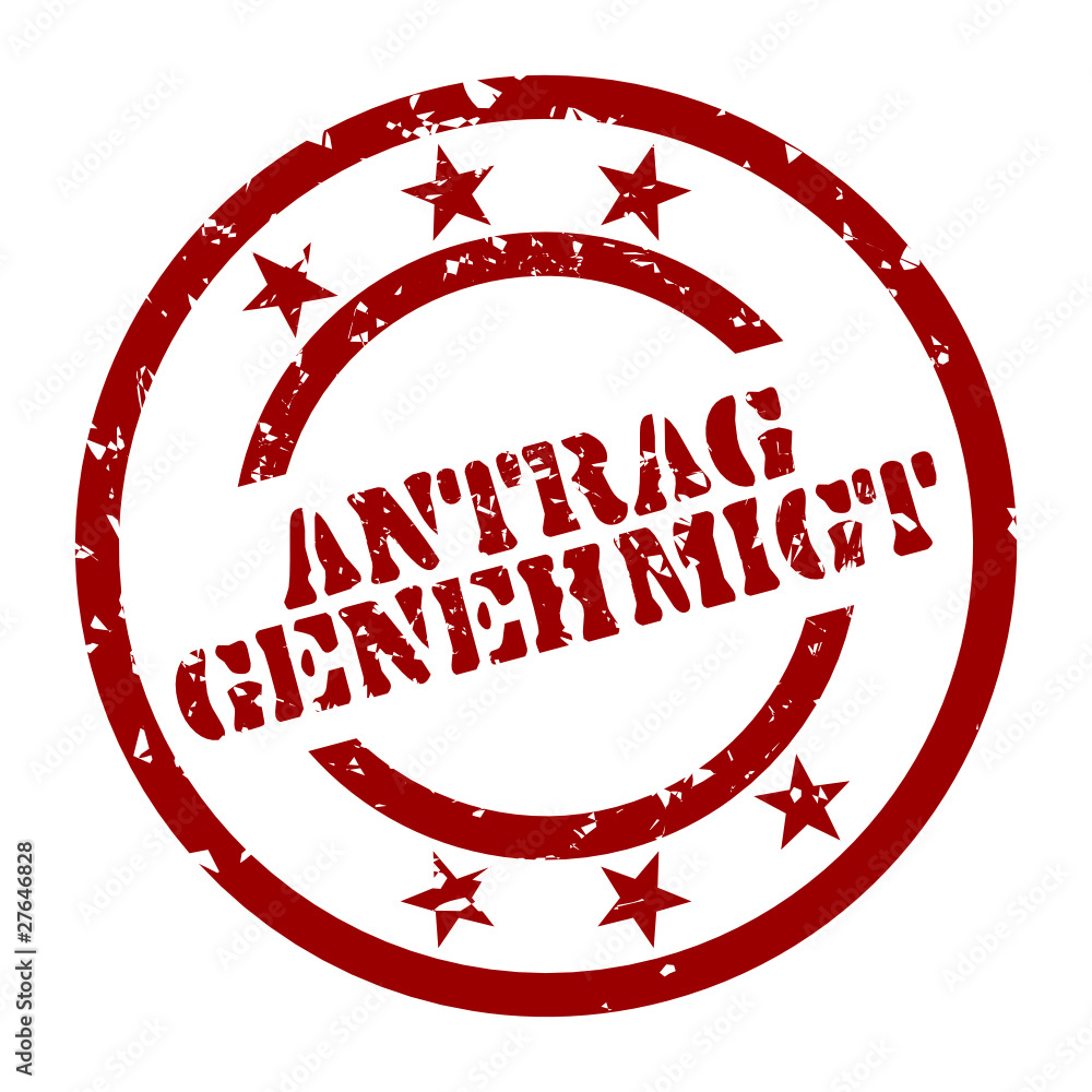 Stempel Antragn Genehmigt I - Stock - GamesAgeddon