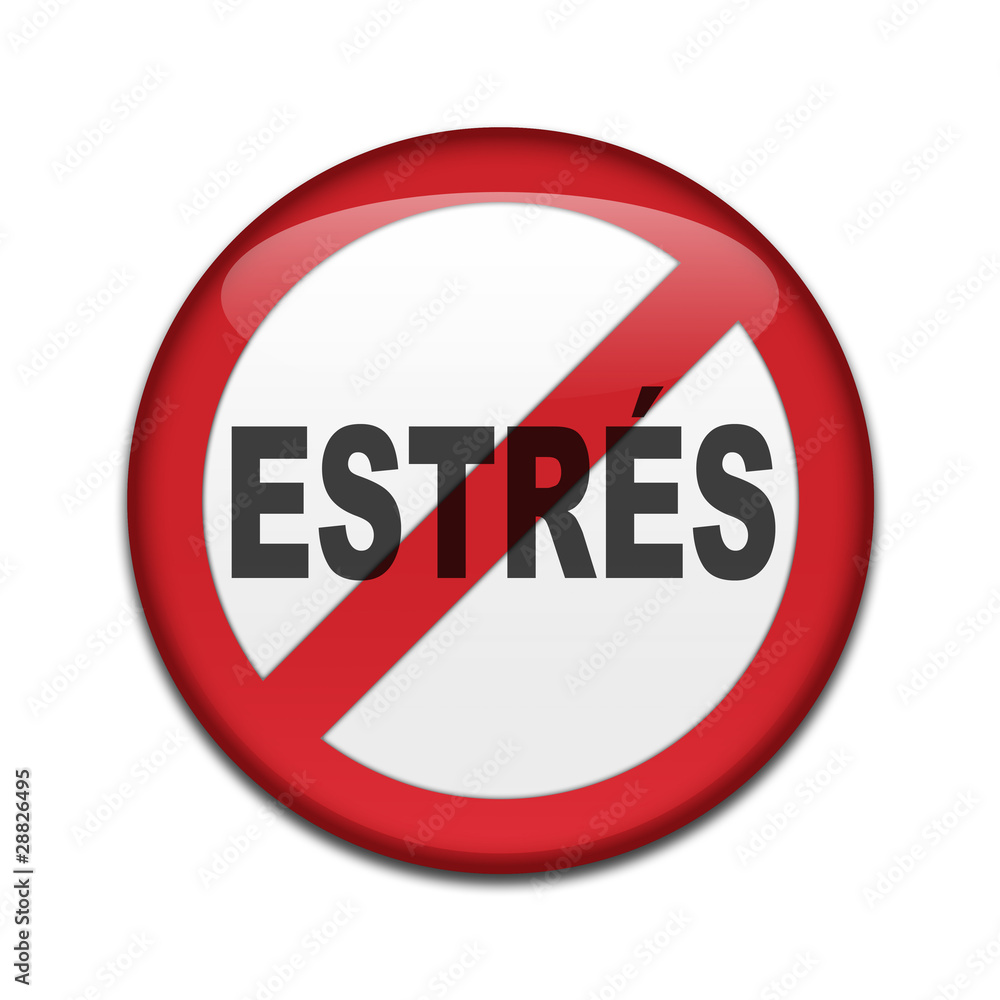 Chapa NO ESTRES Stock Illustration | Adobe Stock