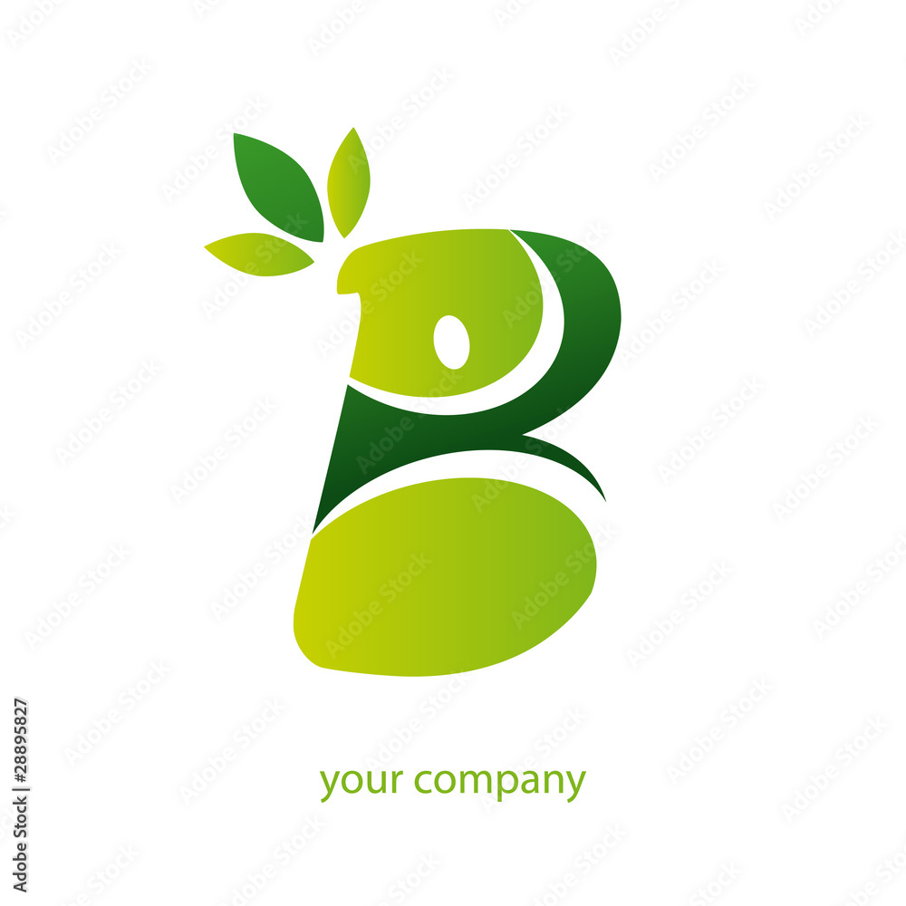 logo entreprise, bio, sport Stock Vector | Adobe Stock