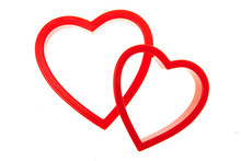 Two Overlapping Hearts Free Stock Photo - Public Domain Pictures