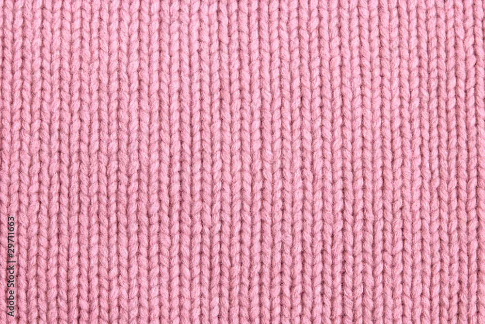 closeup of seamless pink knitted fabric texture Stock Photo | Adobe Stock