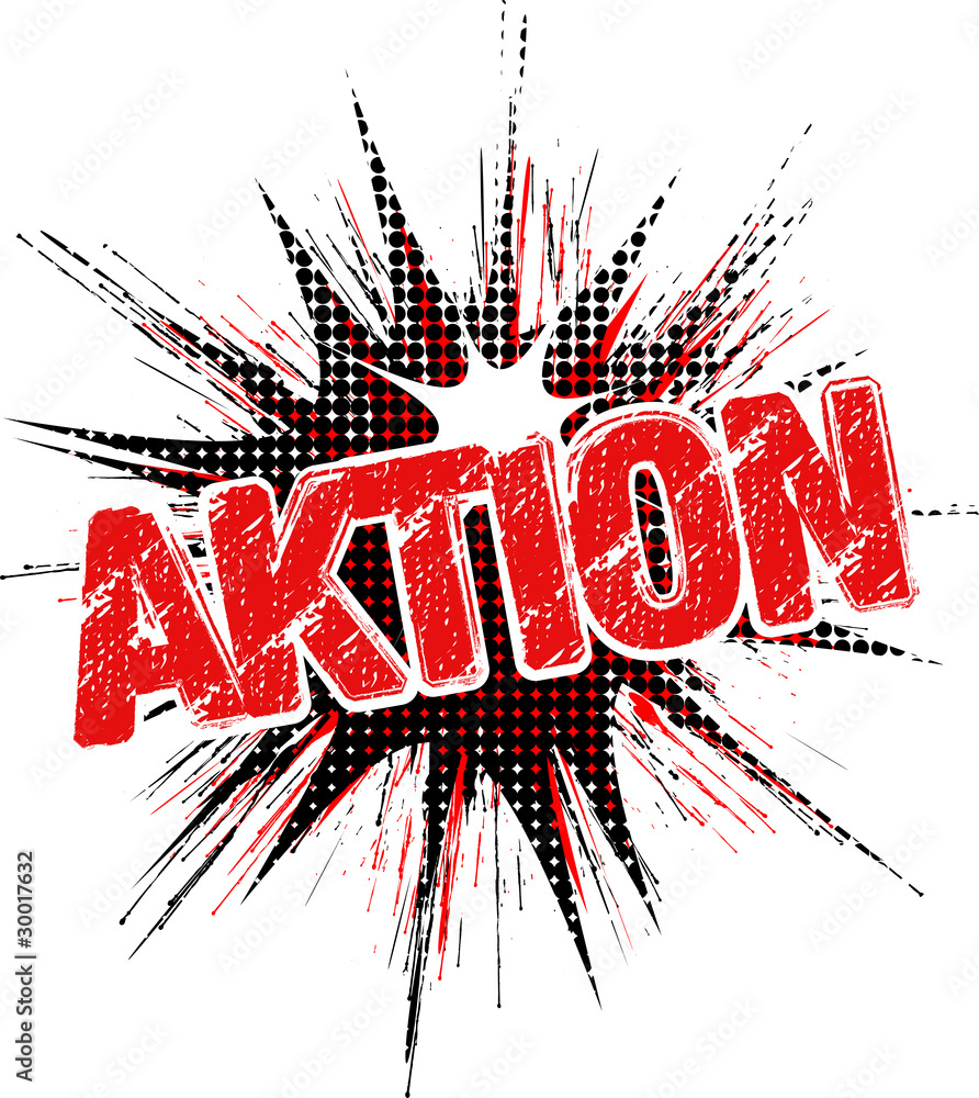 Stock-Vektorgrafik „aktion_stern_punkte“ | Adobe Stock