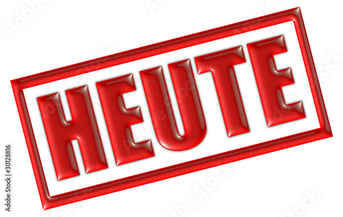 Stempel rot HEUTE Stock-Illustration | Adobe Stock